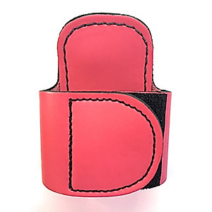 The Original BATCLIP (PINK) – Premium Leather Handmade Clip-On Stethoscope Hip Holder; No More Neck Carrying, Loss, or Misplacement. Proudly Carry Your High-End Stethoscope with Taste and Style.