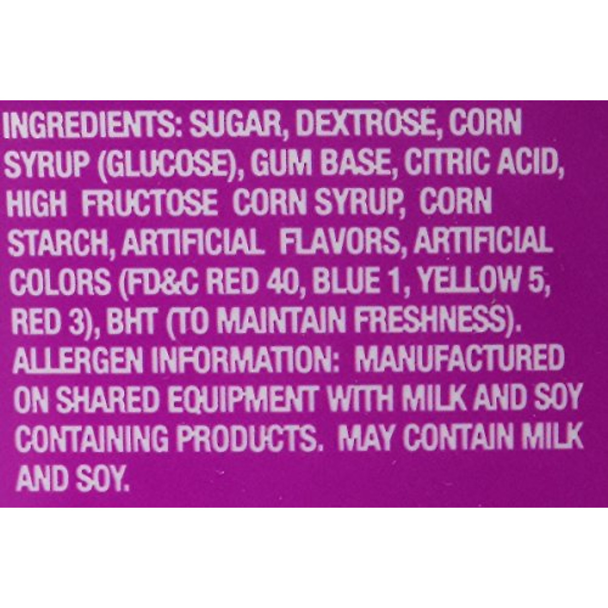 Tootsie Roll Dubble Bubble Gum - 300 Count Resealable Tub of Individually Wrapped Fruit and Bubble Gum - Original, Watermelon, Apple and Grape Flavors - Peanut and Gluten Free, 47.6 Ounce