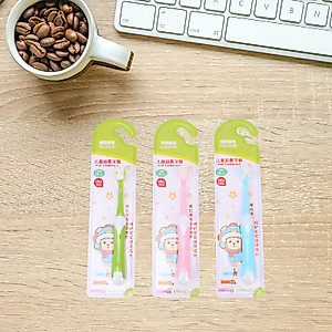 Healifty 3pcs Nursing Brush Girls Tool Bulk Color Boys Mixed Lovely for Bristles Adorable Bristle Teens Toothbrush Toothbrushes Cleaning Teeth Care Soft