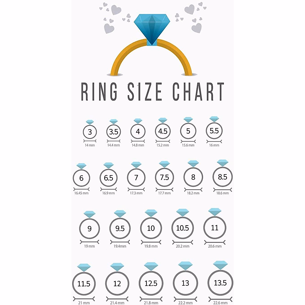 MOTIEL 10K 14K 18K Gold Moissanite Engagement Rings for Women, Wedding Band Anniversary Jewerly Gift for Lovers, Adjustable Size 4-12