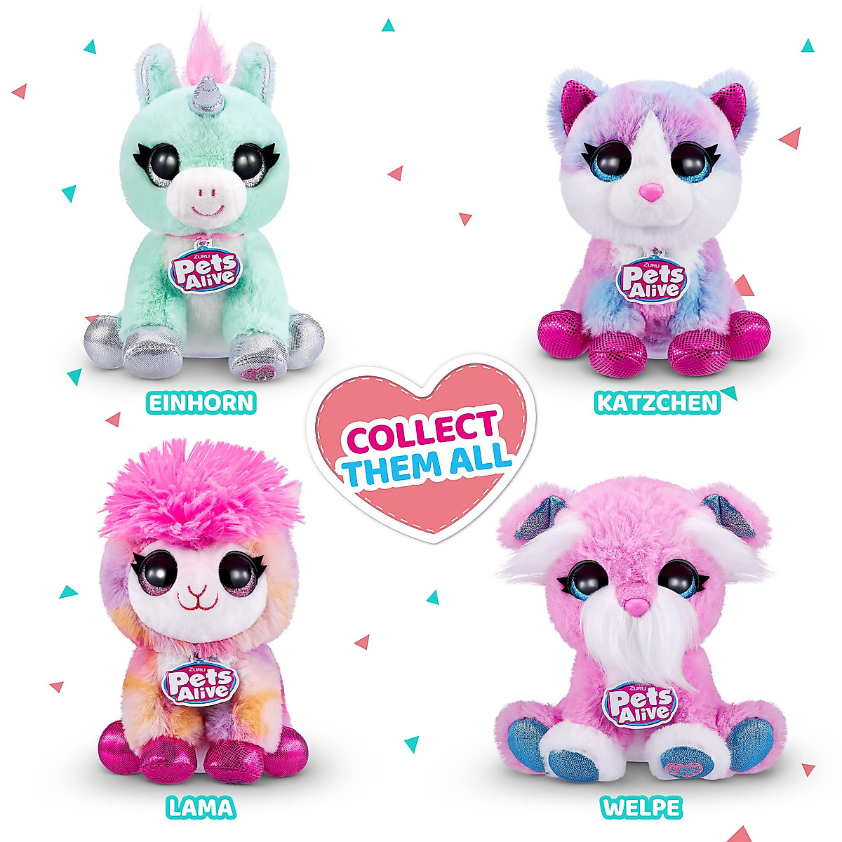 Pets Alive Pet Shop Surprise Unicorn Toys by ZURU - Interactive with Electronic 'Speak & Repeat' Animal Playset Unicorn Gifts for Girls and Kids (Series 2)