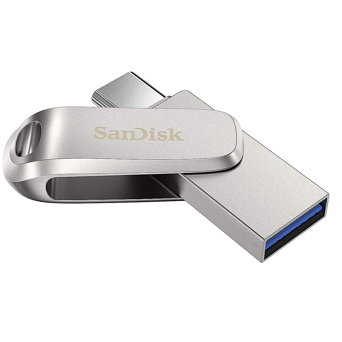 SanDisk 64GB Type-C Ultra Dual Drive Luxe USB 3.1 Flash Drive Works with HP Portable Envy 13, Envy 14, Envy 15, Envy 15 X360 Series (SDDDC4-064G-G46) Bundle with (1) Everything But Stromboli Lanyard