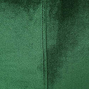 Christopher Knight Home Croton Ottoman, Emerald + Gunmetal