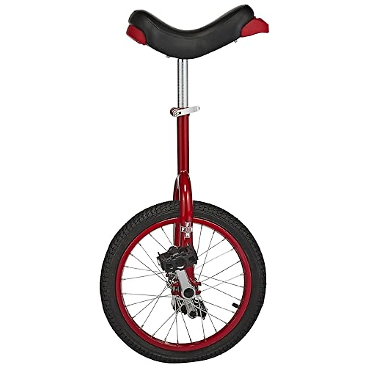 Fun 16 Inch Wheel Unicycle with Alloy Rim, Red