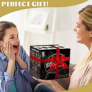 Meekear Bonsai Tree Kit with Complete Plant Growing Tools, Grow in Pot Indoor Bonsai Tree Starter Kit, Home Gardening DIY Gift for Adult (Growing into Acacia, Wisteria, Sakura, Red Maple, Black Pine)