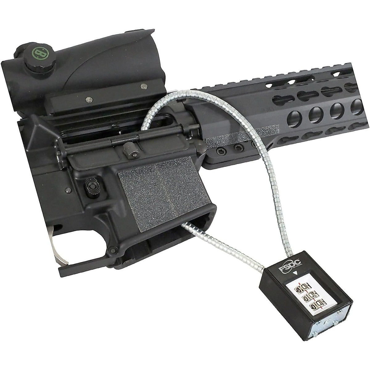 FSDC (Firearm Safety Devices – FSDC-CL1996RCB 14" Combination Cable Gun Lock - California DOJ Approved Lock - Scratch-Resistant Paint Finish – 3-Pack