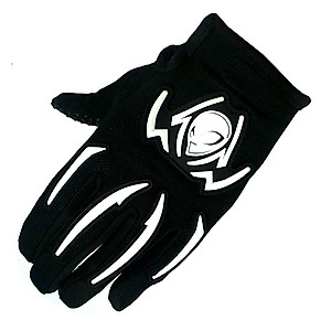 Youth Kids Motocross Motorcycle BMX MX ATV Dirt Bike Bicycle Cycling Gloves Martian Spider Black