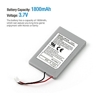 GMRBOO 2PACK Wireless Controller 3.7V 1800mAh Replacement Battery Compatible with Sony PS3 Dualshock 3 Bluetooth Controller Console