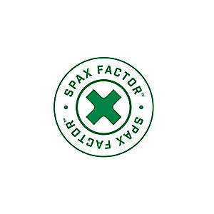 SPAX 1/4" x 4" Interior Washer Head Structural Wood Lag Screws Powerlags Torx T-Star (500 EA) Bulk Pail Bit Included Heavy Duty