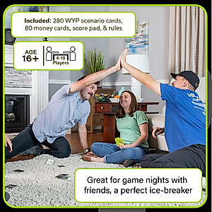 What's Your Price? The Game - Would You Rather Scenarios - 4-10 Player Card Game - Party Games - Family Games - Fun Games - Board Games for Adults & Teens