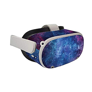 MightySkins Skin Compatible with Oculus Quest 2 - Nebula | Protective, Durable, and Unique Vinyl Decal wrap Cover | Easy to Apply, Remove, and Change Styles | Made in The USA, OCQU2-Nebula