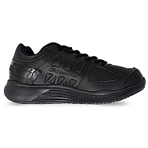 I-RUNNER Woman Pro Series Black Leather/Mesh 8 Wide (D) US