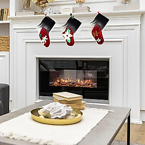 Lusofie 2Pcs Faux Fur Fabric Precut Strips 2x60inch Fur Fluffy Fuzzy Craft Fur for Gnomes Beard Santa Claus Hair Dwarf Cosplay Costume DIY Christmas Decoration (White&Black)