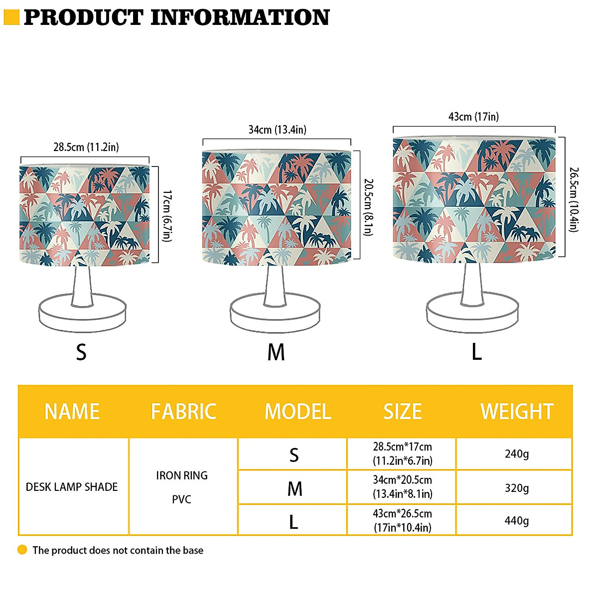 Howilath Tie-dye Rainbow Abstract Lampshade Diameter,European Retro Lamp Shade for Table Lamp Lightshade Drum Lampshade Bed Lamp Cover