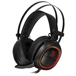 Thermaltake Tt eSports Shock Pro RGB Analog Stereo Gaming Headset for PC/PS4/Xbox/Nintendo Switch/iPhone/iPad/iPod/Android Mobile Devices HT-HSE-ANECBK-23
