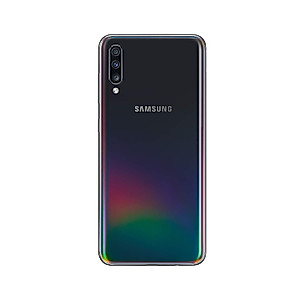 SAMSUNG Galaxy A70 SM-A705F/DS Dual-SIM (128GB ROM, 6GB RAM, 6.7-Inch, GSM Only, No CDMA) Factory Unlocked 4G/LTE Smartphone - International Version (Black)