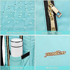 YAMTION Backpack for Women and Teen Girls,School Backpack TSA Laptop Bookbag with USB for College University Students Business Office Work Travel