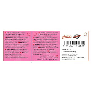 Deluxebase Cutie Critters - Pig from Pull Back Action Dicast Small Car for Kids. Farm Animal Toy Cars That Make Fantastic Pig Gifts