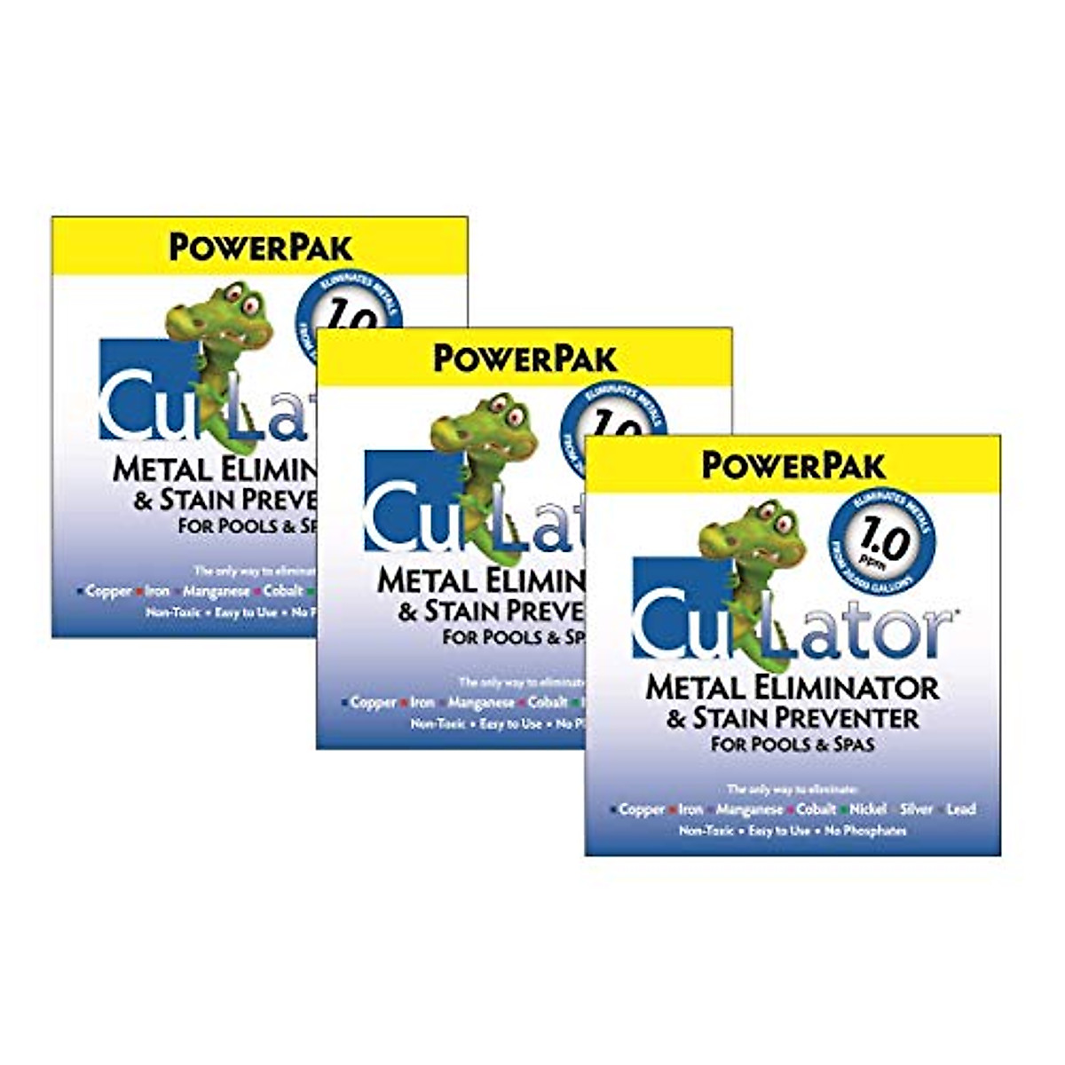 CuLator Metal Eliminator and Stain Preventer for Pools & Spas--3 Month Supply