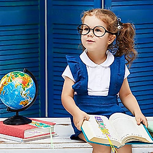 3sscha 75Pcs 100th Day of School Color Your Own Bookmarks for Kids DIY Coloring Blank Bookmark Including Pencil Alarm Clock Books Ruler Painting Paper Bookmark Class Party Supplies Goodie Bag Fillers