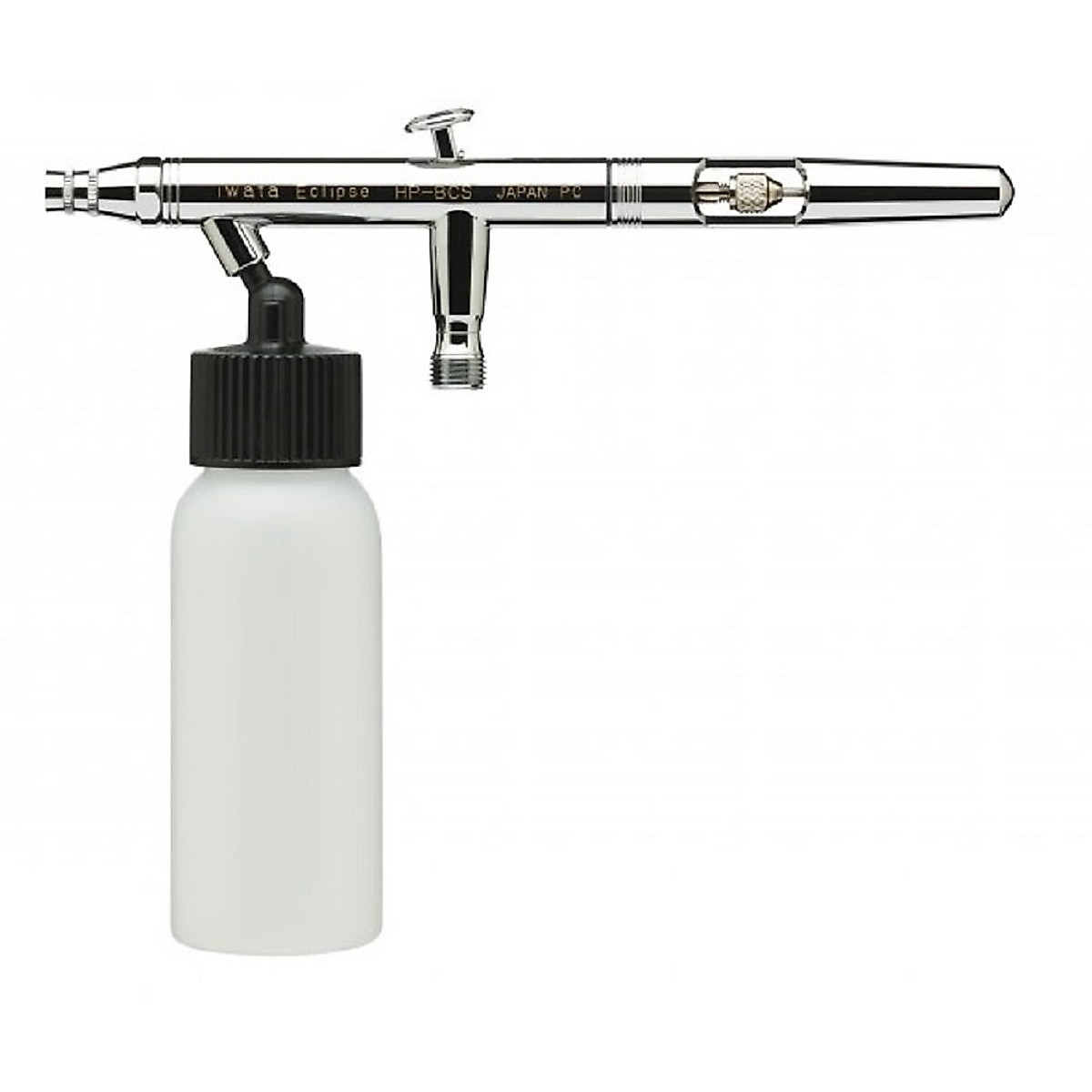 Iwata Eclipse HP BCS Dual Action Bottle Feed Brush ECL2001 Includes Brush, Hose, Cleaner, Paint