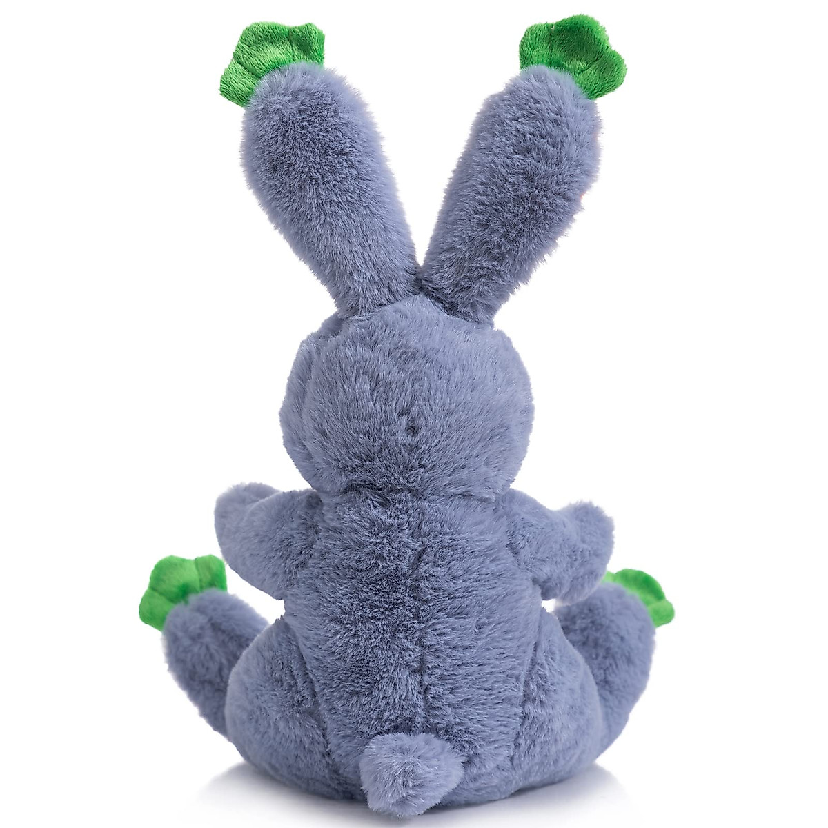 HollyHOME Plush Bunny Stuffed Animal Cute Carrot Rabbit Plush Birthday Easter Gift for Kids 15 inch