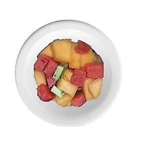 Z-Moments Western Melamine Fruit Bowl Monkey Bowl 3.5-Ounce, 4-1/4" dia. White or Tan NSF (48, White)