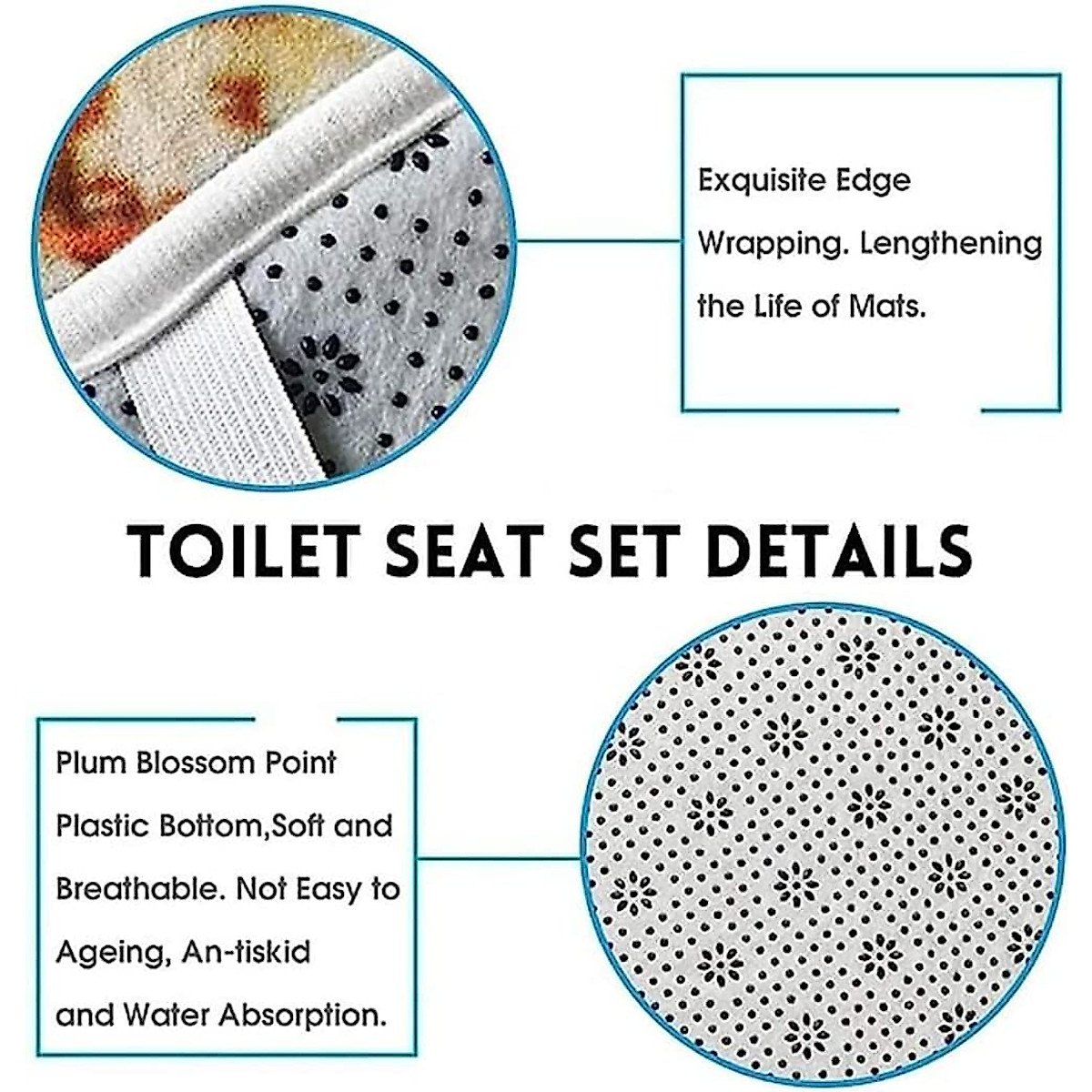 4 Piece Anime Shower Curtain Sets with Non-Slip Rug,Toilet Lid Cover and Absorbent Carpet Bath Mat,Durable Waterproof Fabric Shower Curtain with 12 Hooks for Bathroom 70.8" 70.8" (A3, Small)