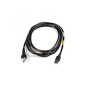 Honeywell CBL-500-300-S00 USB Straight Cable, Type A, 5V Host Power, 3 m/9.8-ft. Length, Black