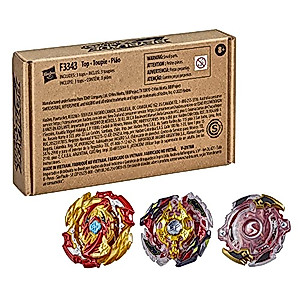 BEYBLADE Burst Evolution Trio Spryzen 3-Pack -- Legend Spryzen S3, Lord Spryzen S5, Spryzen S2 Balance-Type Battling Game Top Toys