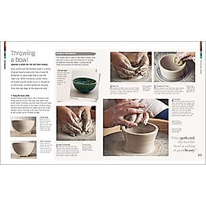 Complete Pottery Techniques: Design, Form, Throw, Decorate and More, with Workshops from Professional Makers