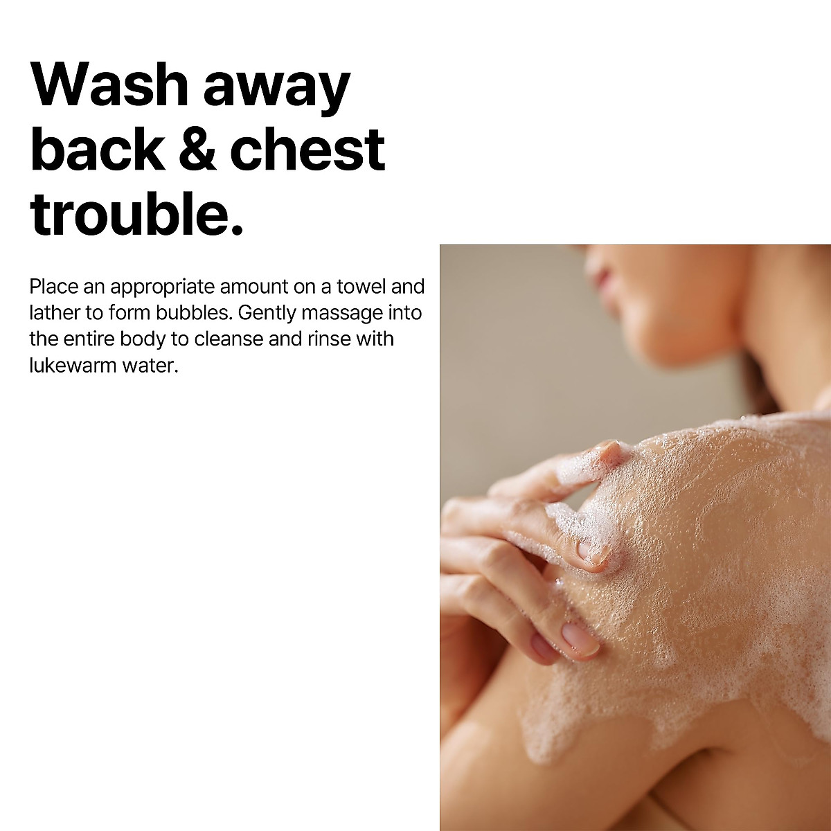 SOME BY MI AHA BHA PHA 30 Days Miracle Acne Clear Body Cleanser - 13.5Oz, 400ml - Mild Exfoliating Daily Acne Body Wash for Acne Prone Skin - Deep Cleanses Back Acne and Sebum - Korean Skin Care