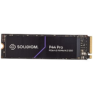 インテル Solidyme Solidigm Internal SSD P44 Pro Read Speed: 7GB/s (max), High Speed NVMe, PS5 Compatible, 1TB / (SSDPFKKW010X7X1/A) Domestic Regular Distribution