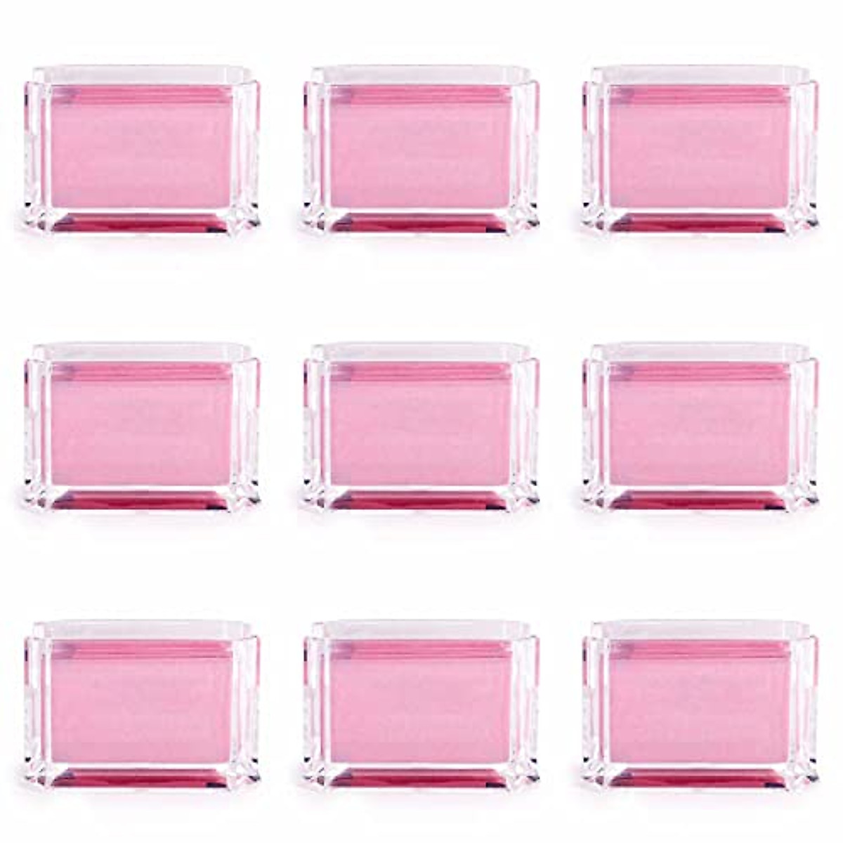 Sugar Packet Holders, 12 Pack - Clear Plastic Storage Containers for Kitchen - Commercial & Business Organization for Restaurants & Home, Coffee Bars, & Diners - Food and Beverage Accessories