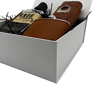 Groomsman Proposal Box | 1 Magnetic Lid Box | 1 Premium Groomsman Box | Groomsman Box, White & Black