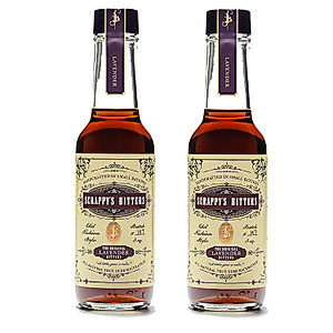 Scrappy's Bitters - Lavender, 5 oz - Organic Ingredients, Finest Herbs & Zests, No Extracts, Artificial Flavors, Chemicals or Dyes. Made in the USA! (Pack of 2)