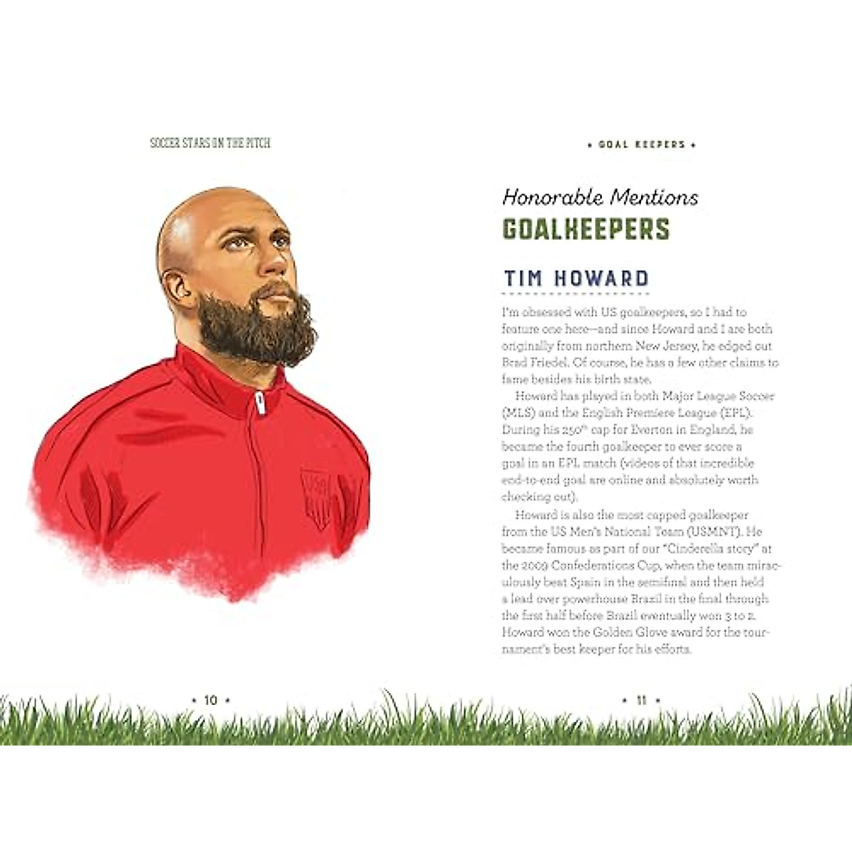 Soccer Stars on the Pitch: Biographies of Today's Best Players