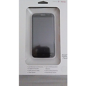 BrightSpot ALCATEL ONETOUCH Fierce 2 7040T 5" qHD Display Touch Screen 4G Capable Android 4.4 Powered By T-Mobile