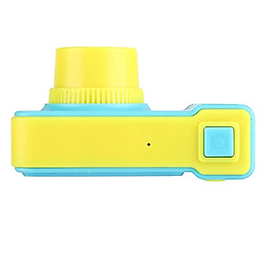 Shanrya Children Camera, Children Video Camera, 1080P Resolution HD Image Artist Photographer Traveller for Home(Blue)