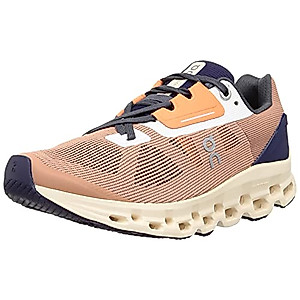 ON Women's Cloud Stratus 2 Running Shoe, Cork/Fawn, 9.5