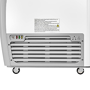 KoolMore MCF-16C Commercial Ice Cream Freezer Display Case, 16 Cu. Ft, White