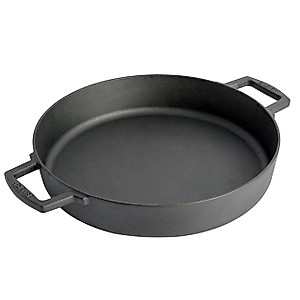 Babish Cast Iron Everyday Pan, 13-Inch
