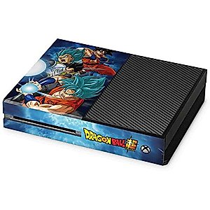 Skinit Decal Gaming Skin Compatible with Xbox One Console - Officially Licensed Dragon Ball Super Goku Vegeta Super Ball Design