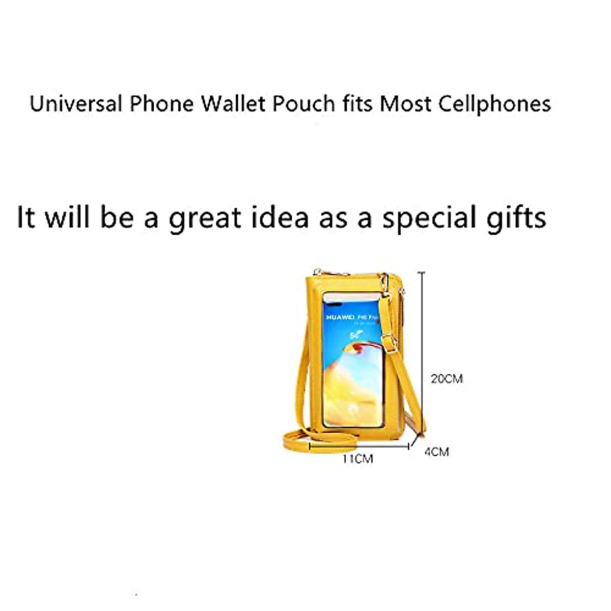 ISYSUII Crossbody Case for Moto G Power 2021 Wallet Case Touch Screen Cell Phone Purse with Credit Card Holder Adjustable Shoulder Strap Leather Handbag Clutch for Women Girls,Red