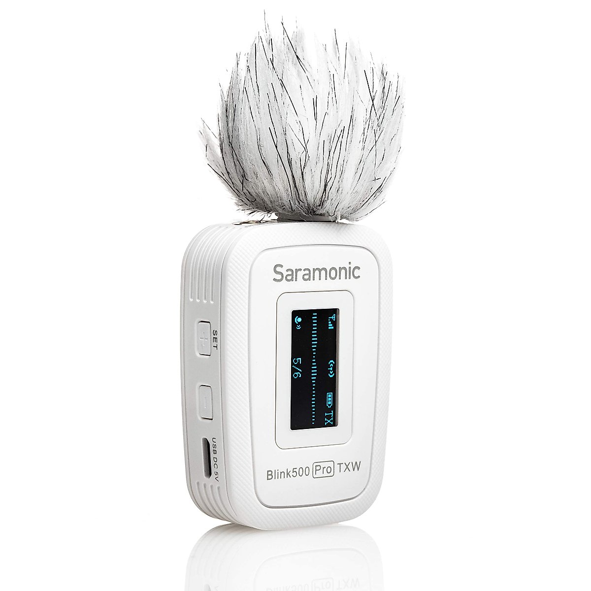 Saramonic Snow White Advanced 2.4 GHz 2-Person Wireless Clip-On Microphone System with Lavaliers for Cameras, Mobile Devices and More (Blink 500 Pro B2 Snow White) (BLINK500PROB2W)