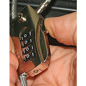 FJM Security SX-645 Combination Universal Cable Lock