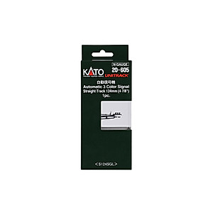Kato USA, Inc. N 124mm 4-7/8" Automatic 3-Color Signal Track, KAT20605