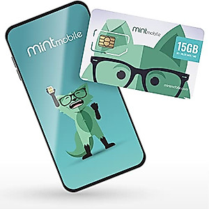 $20/mo. Mint Mobile Phone Plan with 15GB of 5G-4G LTE Data + Unlimited Talk & Text for 3 Months (3-in-1 SIM Card)