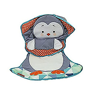 Replacement Seat for Sit-Me-Up Floor Seat ~ GKH31 ~ Fisher-Price Baby Seat with Tray ~ Replacement Pad ~ Penguin Theme