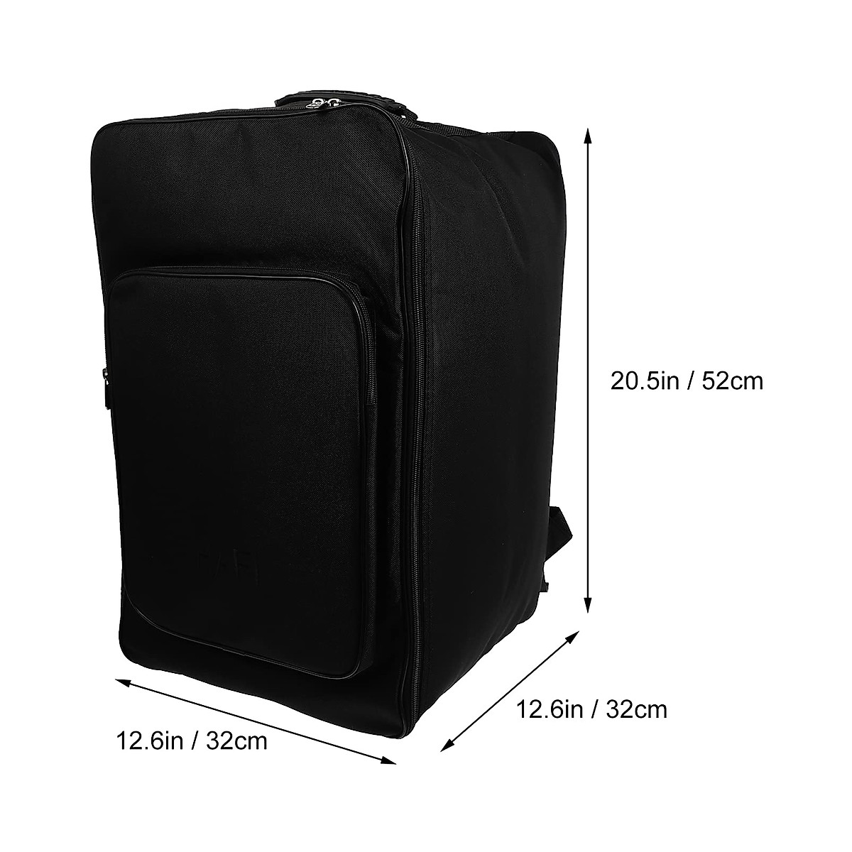 Vaguelly Cajon Box Drum 1PC Cajon Bag Backpack, 32x52CM Padded Cajon Bag with Carry Handle and Shoulder Straps, Cajon Box Drum Bag Cajon Accessories
